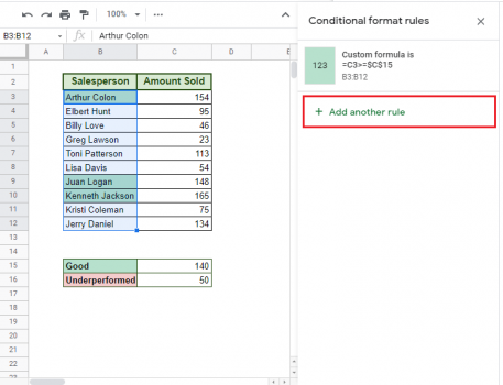Conditional Formatting Based on Another Cell in Google Sheets - OfficeWheel