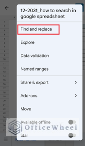 How to Search in Google Spreadsheet (5 Easy Ways)