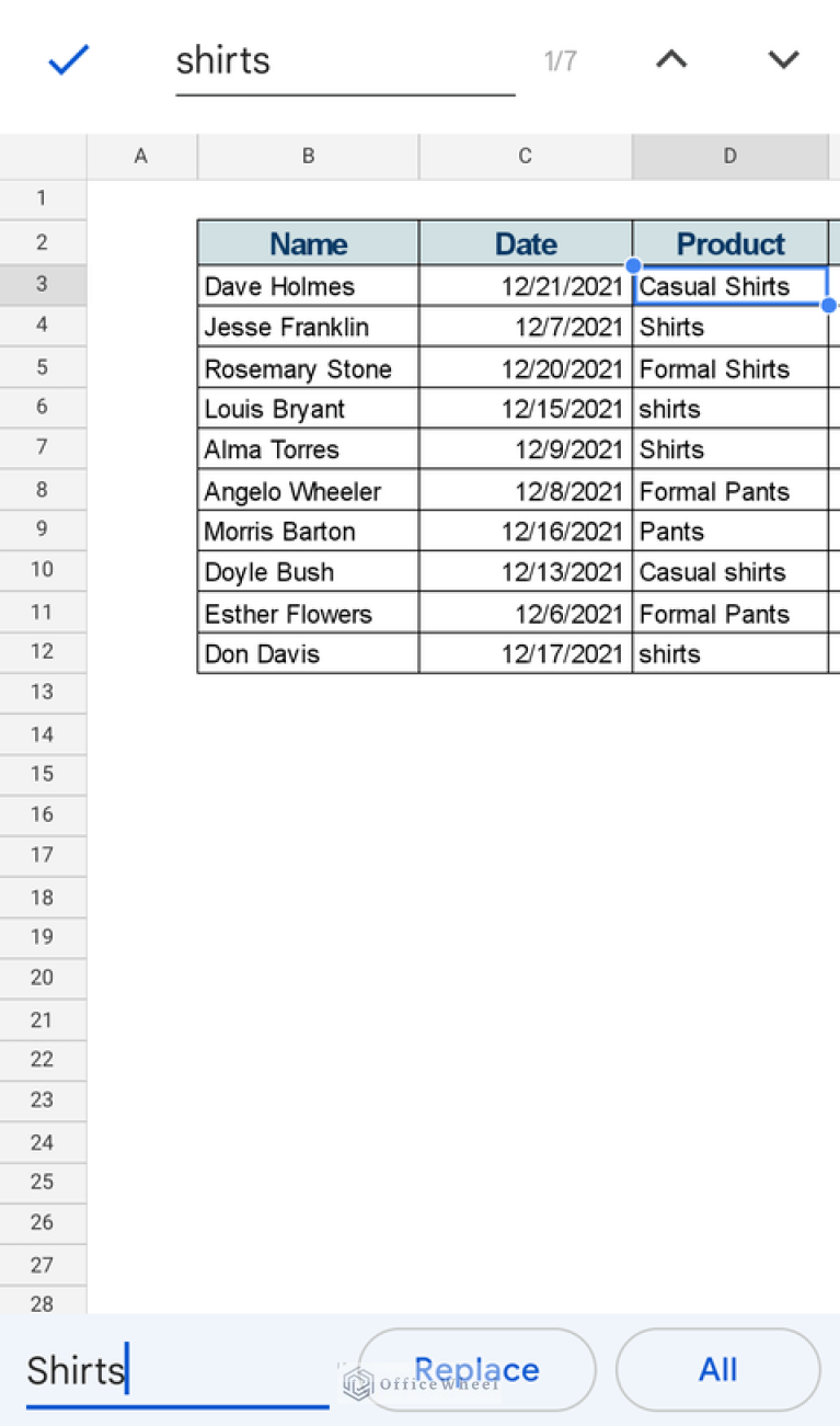 How to Search in Google Spreadsheet (5 Easy Ways)