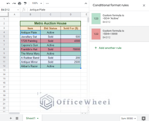 Change Row Color Based on Cell Value in Google Sheets (4 Ways ...