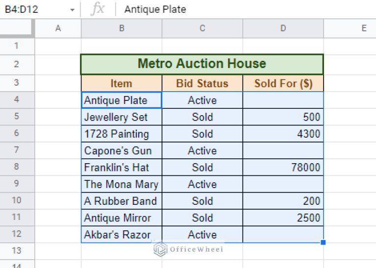 Change Row Color Based On Cell Value In Google Sheets 4 Ways OfficeWheel