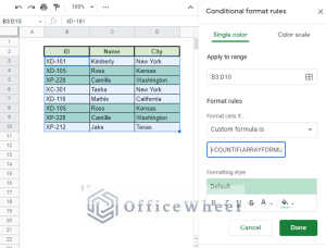 Highlight Duplicates in Google Sheets (4 Ways) - OfficeWheel