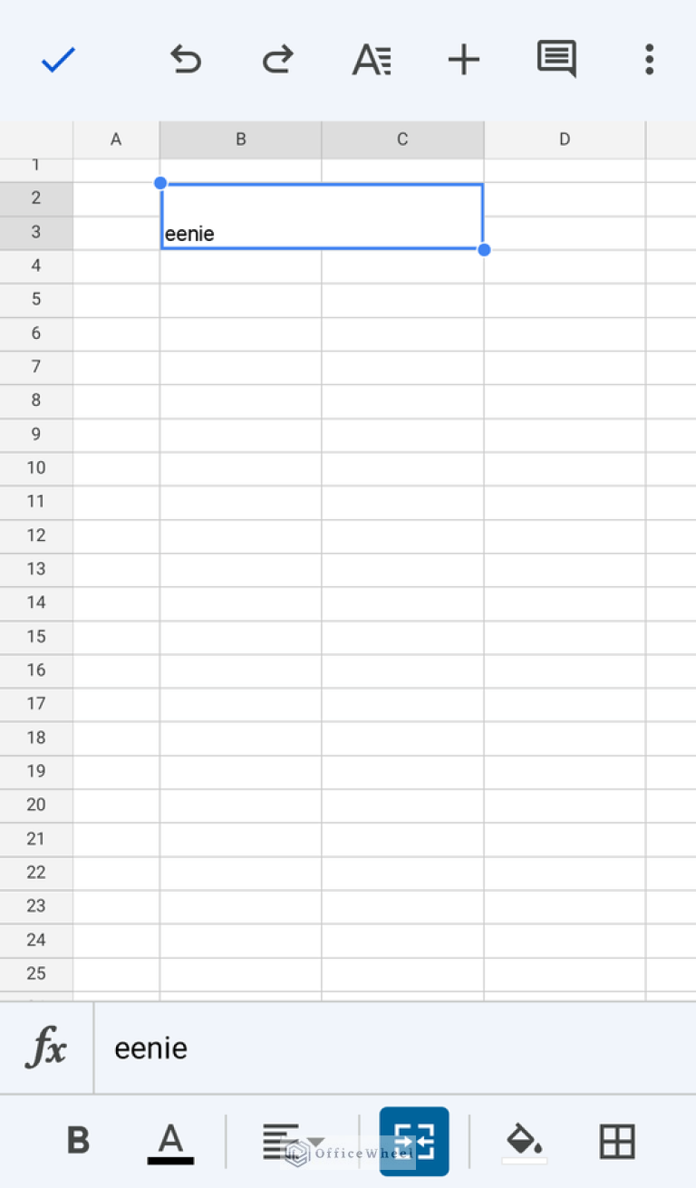 How to Merge Cells in Google Sheets (4 Ways) - OfficeWheel