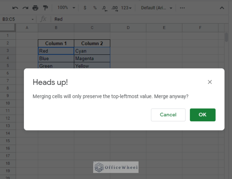 How To Merge Columns In Google Sheets OfficeWheel