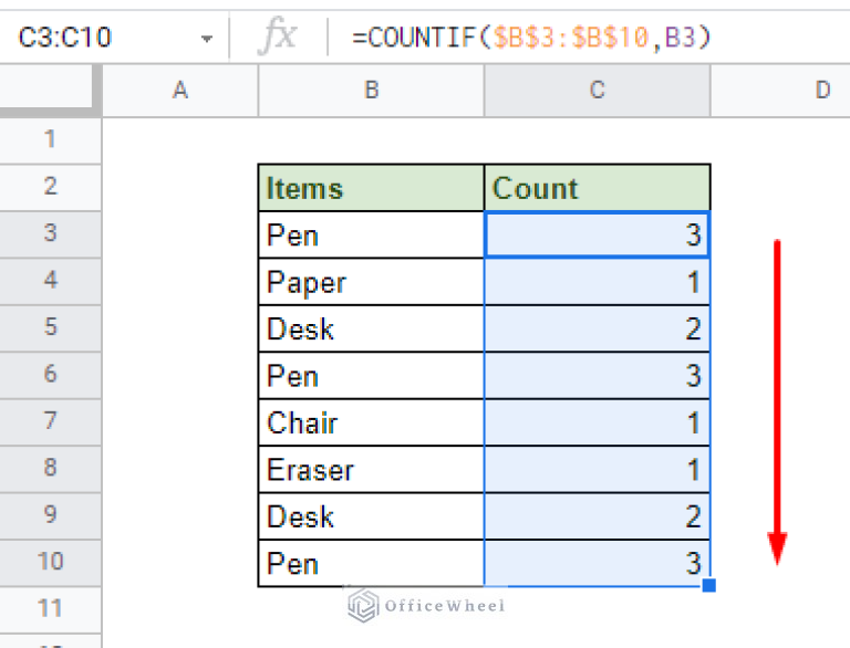 Count Duplicates In Google Sheets (3 Ways) - OfficeWheel