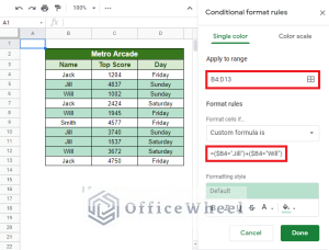 Conditional Formatting with Multiple Conditions Using Custom Formulas ...