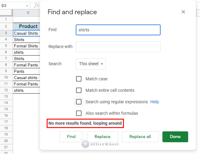 How to Search in Google Spreadsheet (5 Easy Ways)
