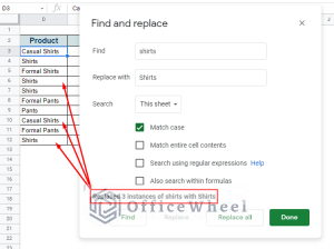 How to Search in Google Spreadsheet (5 Easy Ways)