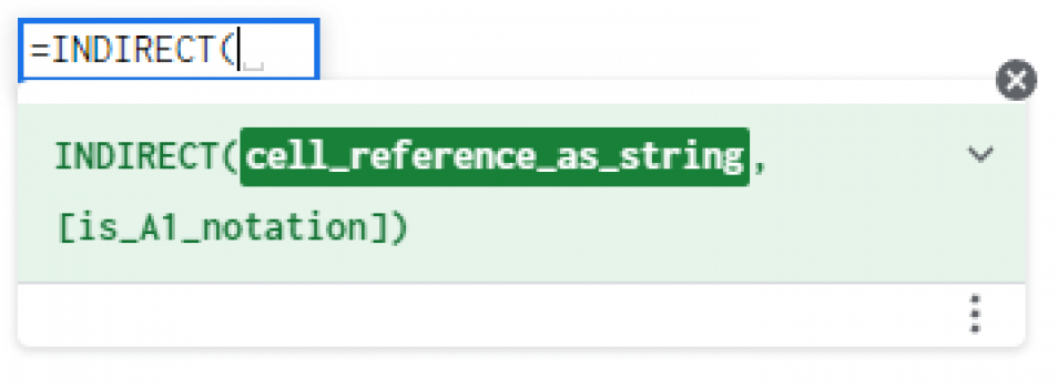 Cell Reference From String in Google Sheets - officewheel.com