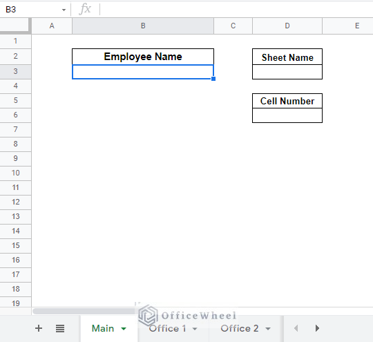 Indirect Sheet Name In Google Sheets Easy Steps OfficeWheel