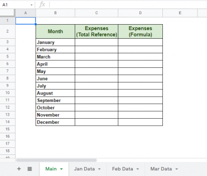 Reference Another Tab in Google Sheets (2 Examples) - OfficeWheel