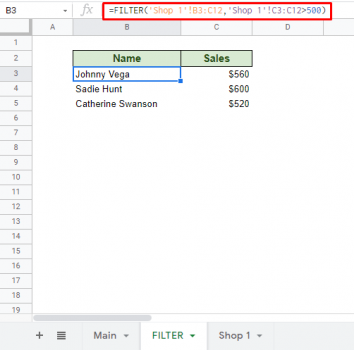 Reference Cell in Another Sheet in Google Sheets (3 Ways) - OfficeWheel
