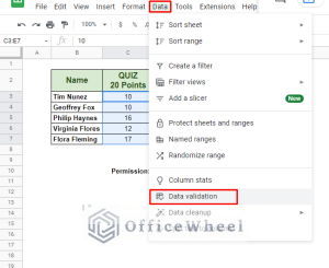How to Lock a Column in Google Sheets (Simple Examples) - OfficeWheel