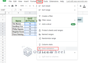 Conditional Locking Of Cells In Google Sheets (Easy Steps) - OfficeWheel