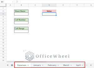 Cell Reference From String in Google Sheets - OfficeWheel