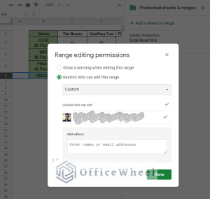 How To Lock Rows In Google Sheets (2 Easy Ways) - OfficeWheel