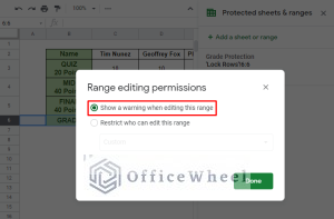 How To Lock Rows In Google Sheets (2 Easy Ways) - OfficeWheel