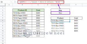 How to Query Cell Reference in Google Sheets - OfficeWheel