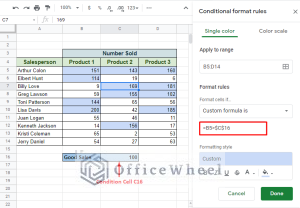 Using Conditional Formatting With Custom Formula in Google Sheets ...