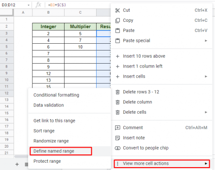 Variable Cell Reference in Google Sheets (3 Examples) - OfficeWheel
