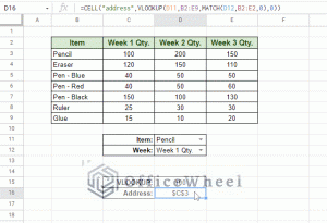 Find Cell Reference in Google Sheets (2 Ways) - OfficeWheel