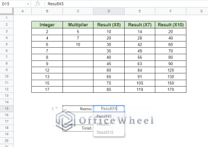 Variable Cell Reference in Google Sheets (3 Examples)