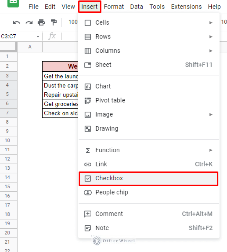 How To Insert A Checkbox In Google Sheets Nelosol