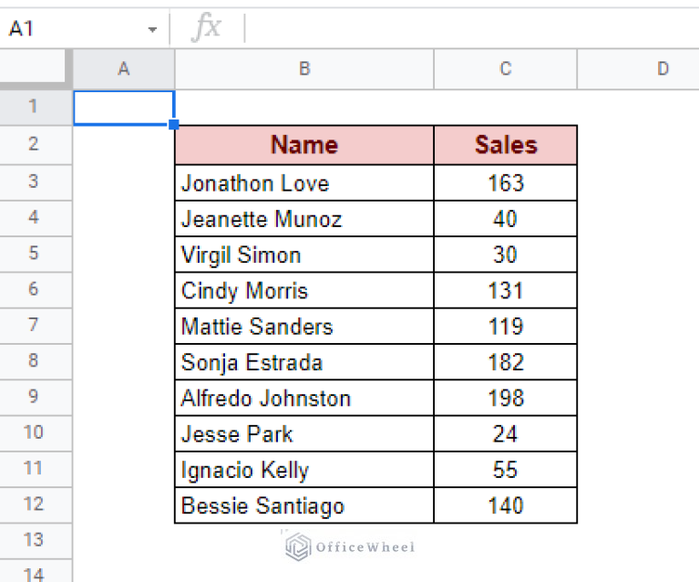 How to Use Conditional Formatting in Google Sheets - OfficeWheel