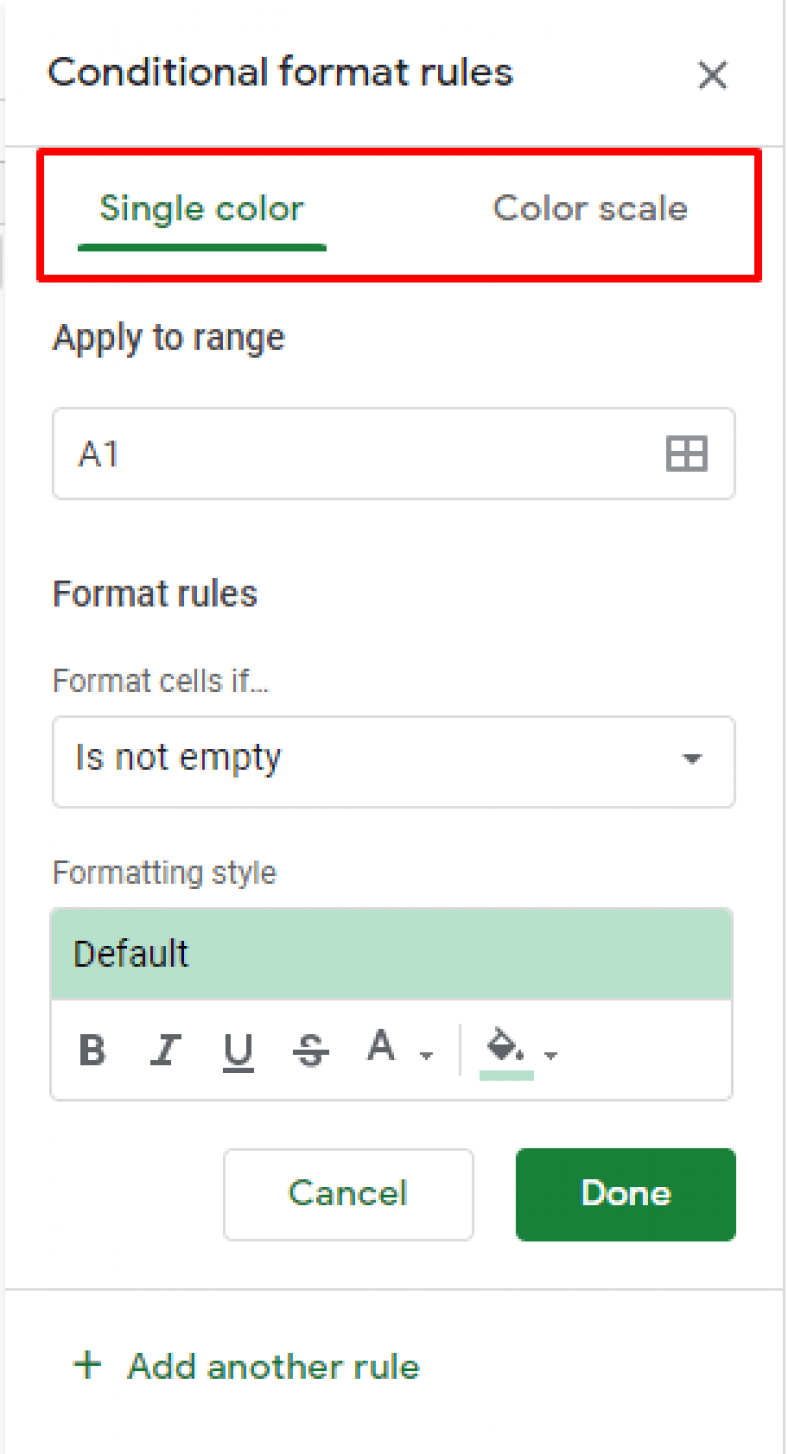 How to Use Conditional Formatting in Google Sheets - OfficeWheel