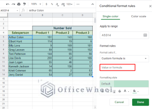Using Conditional Formatting With Custom Formula in Google Sheets ...