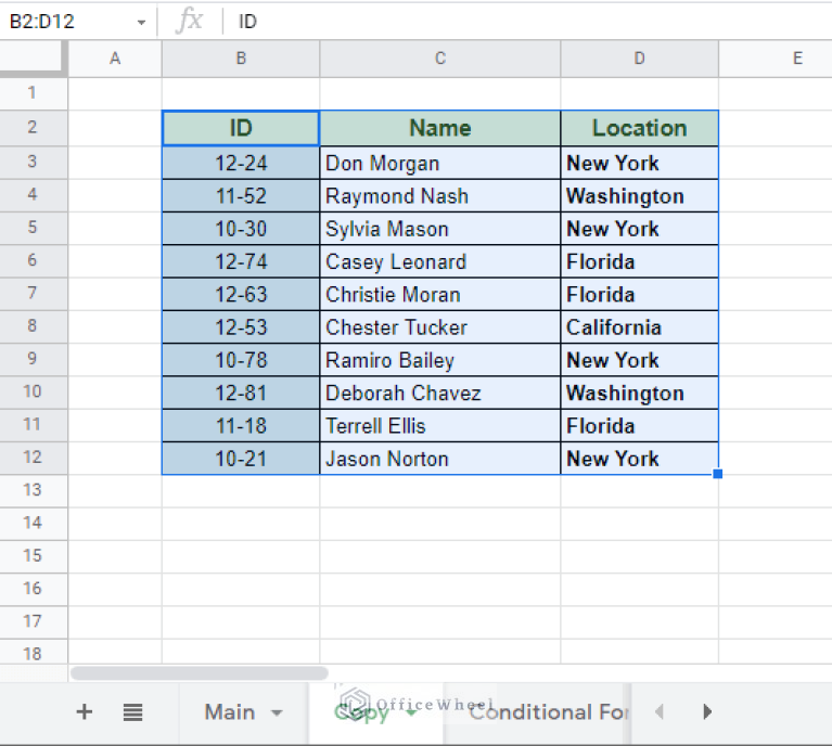 Copy Formatting From One Sheet To Another In Google Sheets 2 Ways