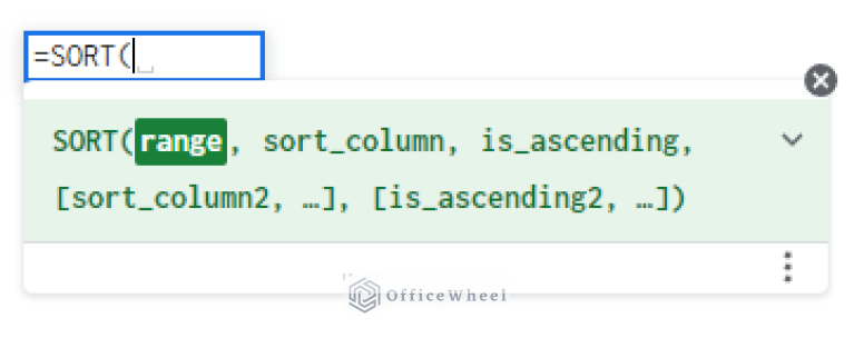 How to Apply a Custom Sort in Google Sheets - OfficeWheel