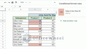 How to Copy Conditional Formatting in Google Sheets - OfficeWheel
