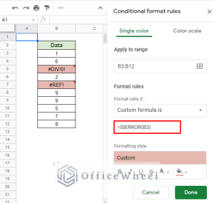 Using Conditional Formatting With Custom Formula in Google Sheets ...
