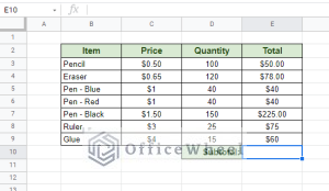 Relative Cell Reference in Google Sheets - OfficeWheel