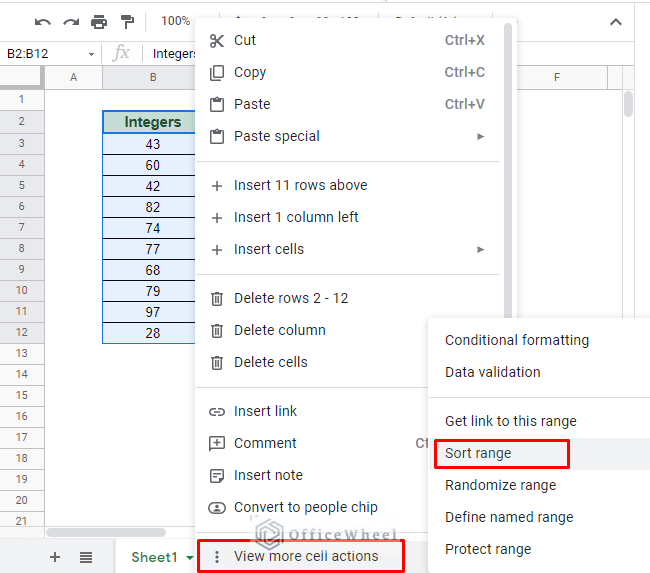  How To Sort Numerically In Google Sheets 3 Ways OfficeWheel