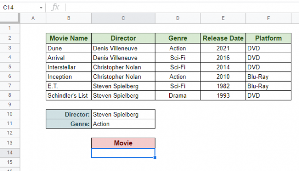 Match from Multiple Columns in Google Sheets (2 Ways) - OfficeWheel
