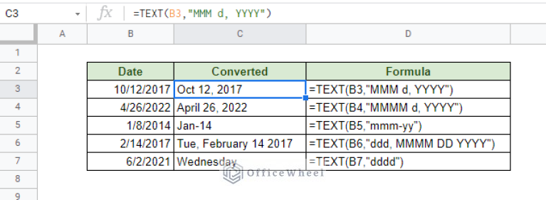 How to Format Date in Google Sheets (3 Easy Ways) - OfficeWheel