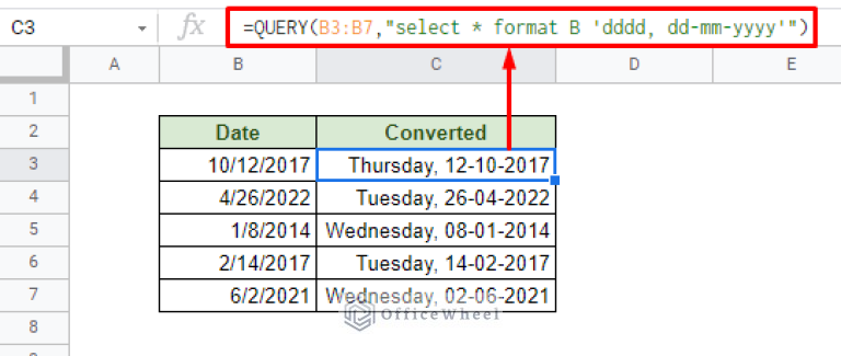 How to Format Date in Google Sheets (3 Easy Ways) - OfficeWheel