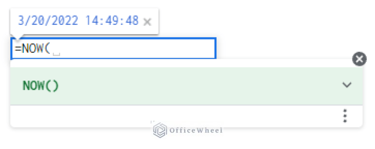 Find and Display Current Date in Google Sheets (Easy Guide) - OfficeWheel