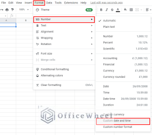 How to Format Date in Google Sheets (3 Easy Ways) - OfficeWheel