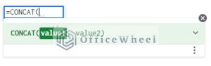 How to Concatenate Strings in Google Sheets (2 Easy Ways) - OfficeWheel