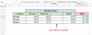 How to Sum Multiple Rows in Google Sheets (3 Ways) - officewheel.com