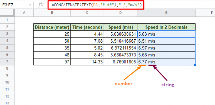 How to Concatenate Number and String in Google Sheets - OfficeWheel