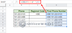 How to Concatenate Strings in Google Sheets (2 Easy Ways) - OfficeWheel
