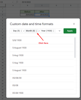 How to Format Date in Google Sheets (3 Easy Ways) - OfficeWheel