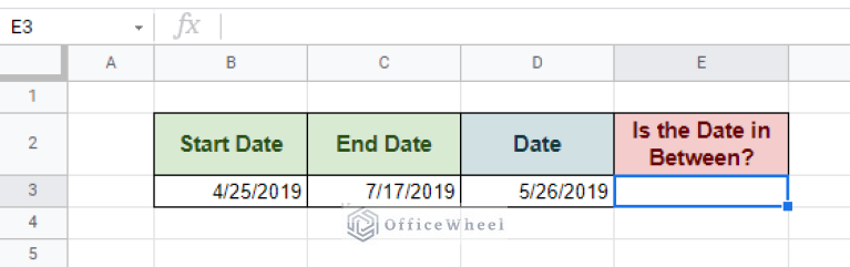 Find If Date Is Between Dates In Google Sheets An Easy Guide 