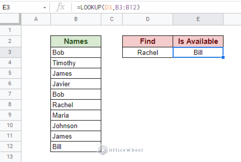 Find Value in a Range in Google Sheets (3 Easy Ways)