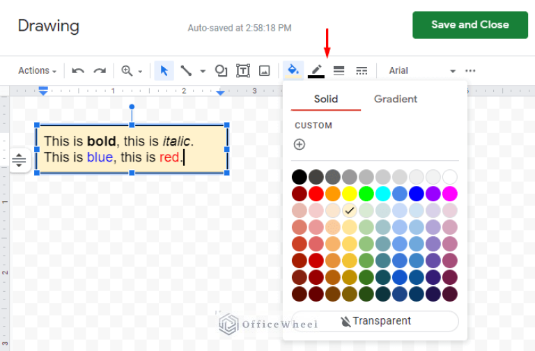 How to Insert a Textbox in Google Sheets (An Easy Guide) - OfficeWheel