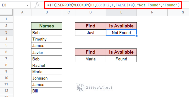 Find Value in a Range in Google Sheets (3 Easy Ways)